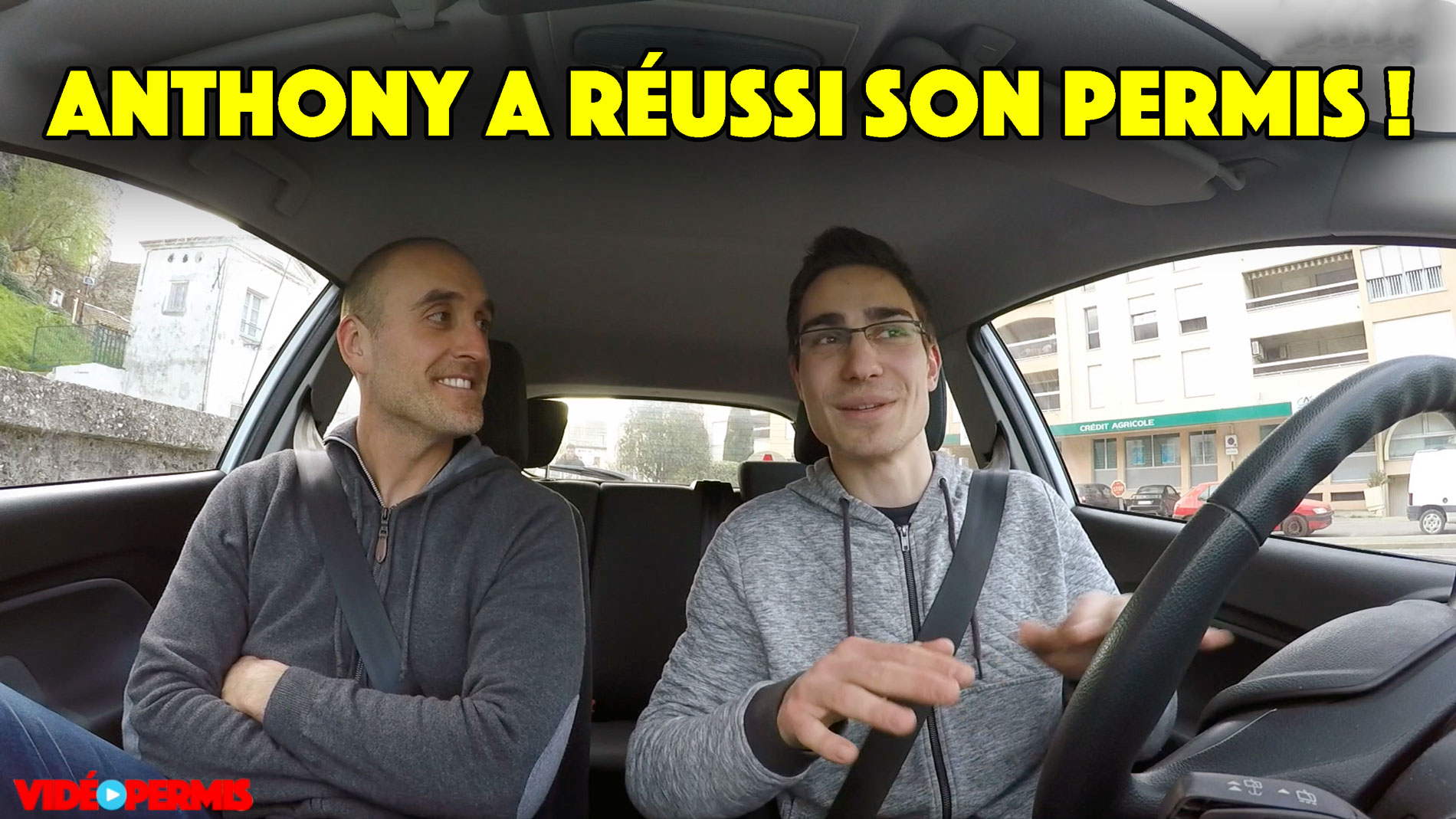 Anthony a réussi son permis ! - VidéoPermis